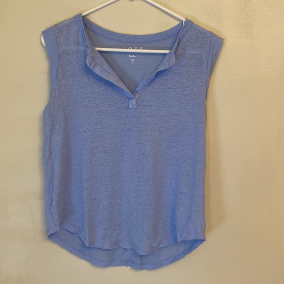 LOFT | Tops | Loft Linen Tee | Poshmark